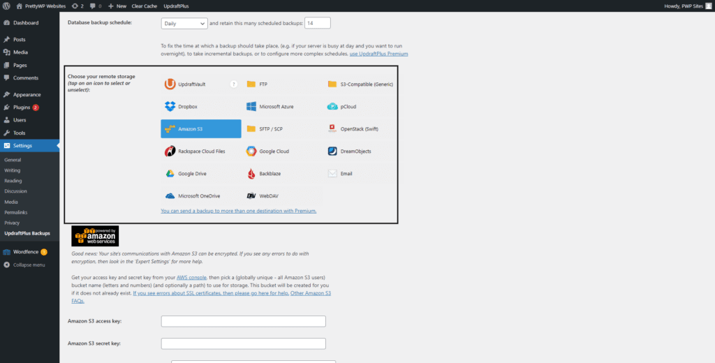 Beginners Guide Setting Up Automated Backups With Updraftplus Prettywp