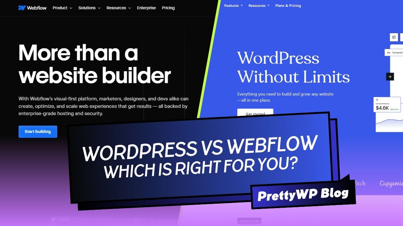 Choosing Between WordPress and Webflow in 2024: Which is Right for You? - PrettyWP